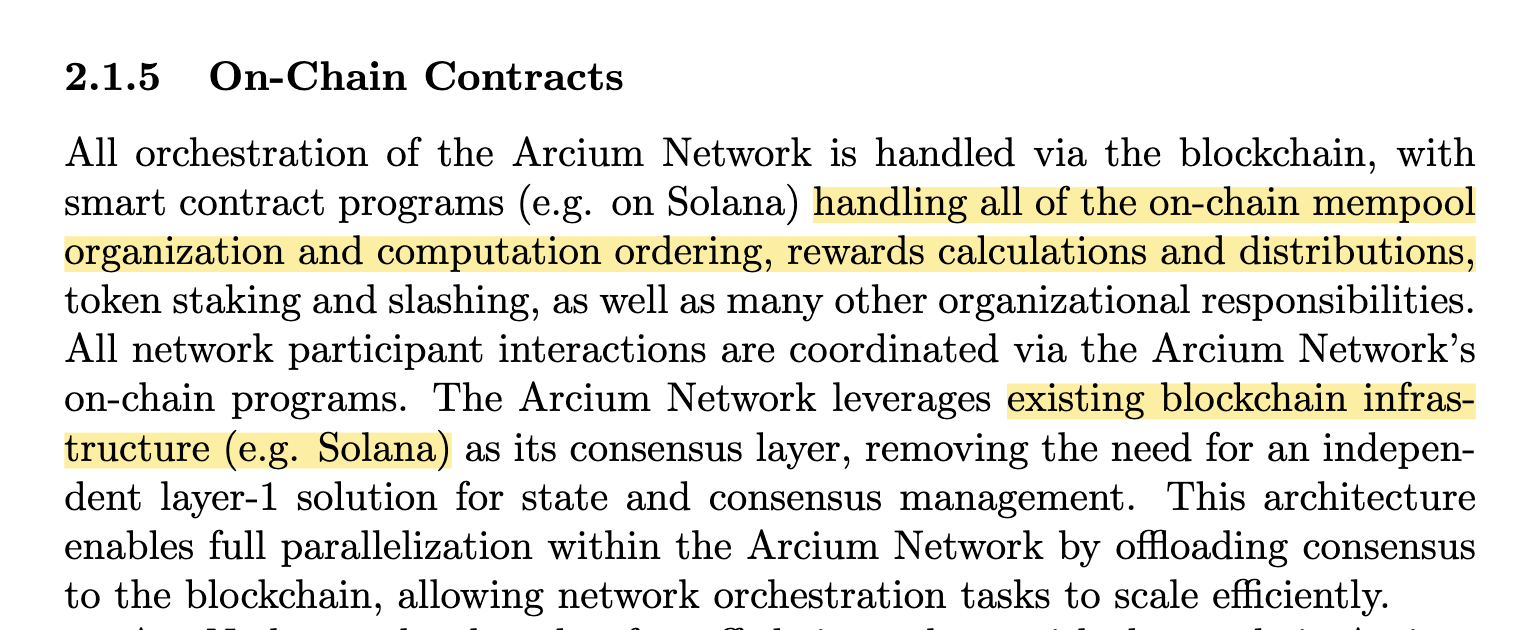 对 Arcium Network 项目的分析